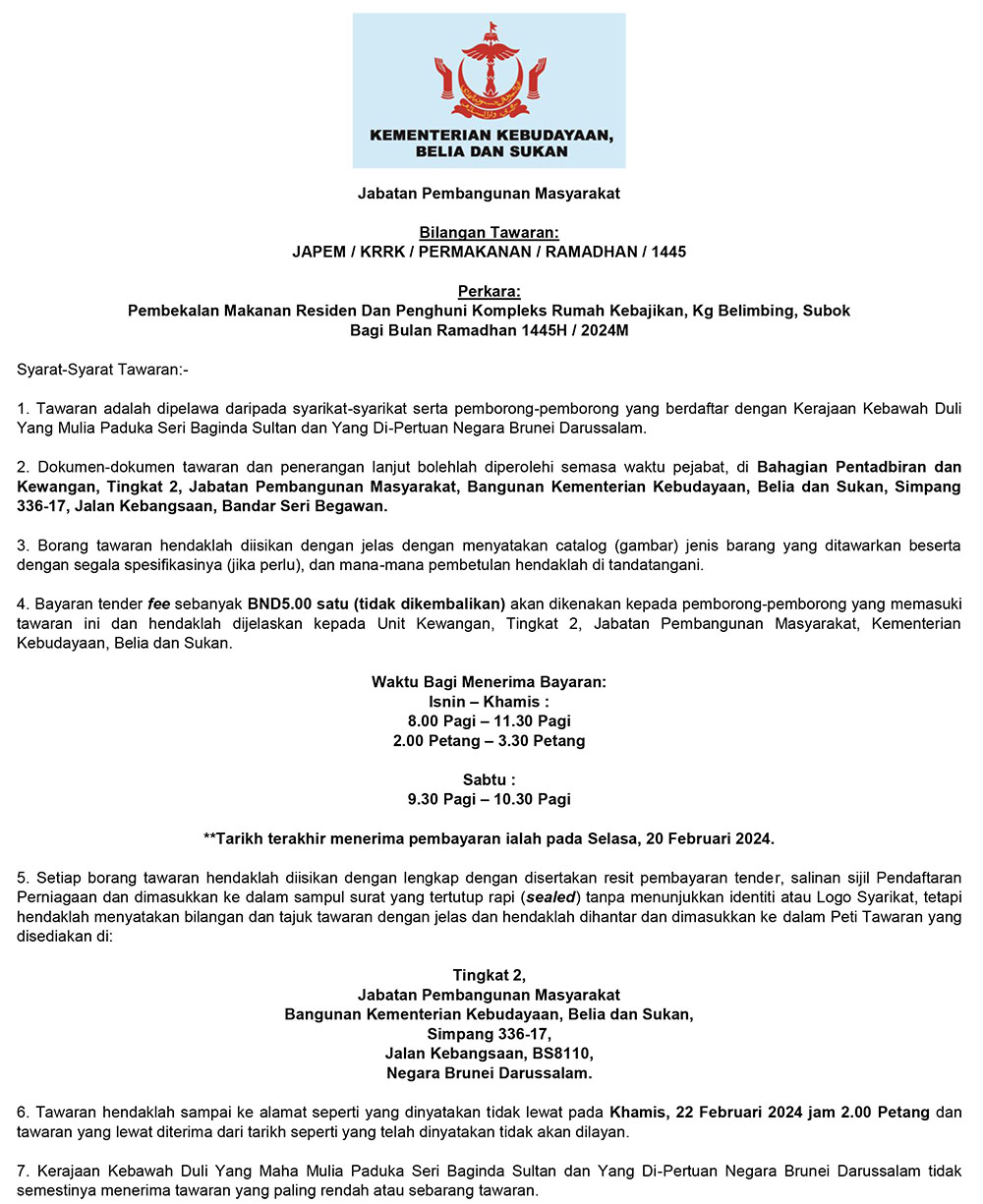 Iklan-Iklan - IKLAN TAWARAN DALAM KKBS